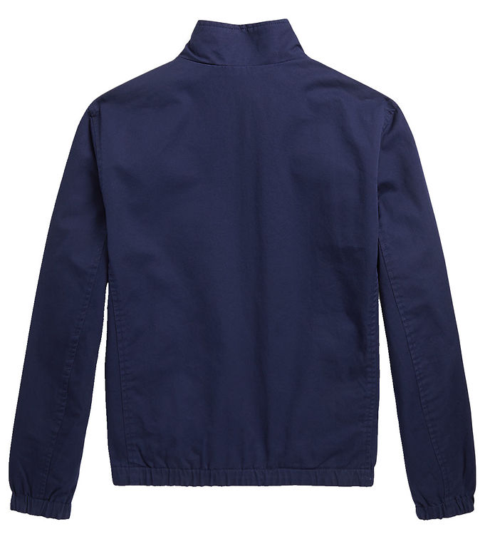Polo Ralph Lauren Jakke - Vendbar - Blåternet/Navy m. Print Polo Ralph Lauren Jakke - Vendbar - Blåternet/Navy m. Print