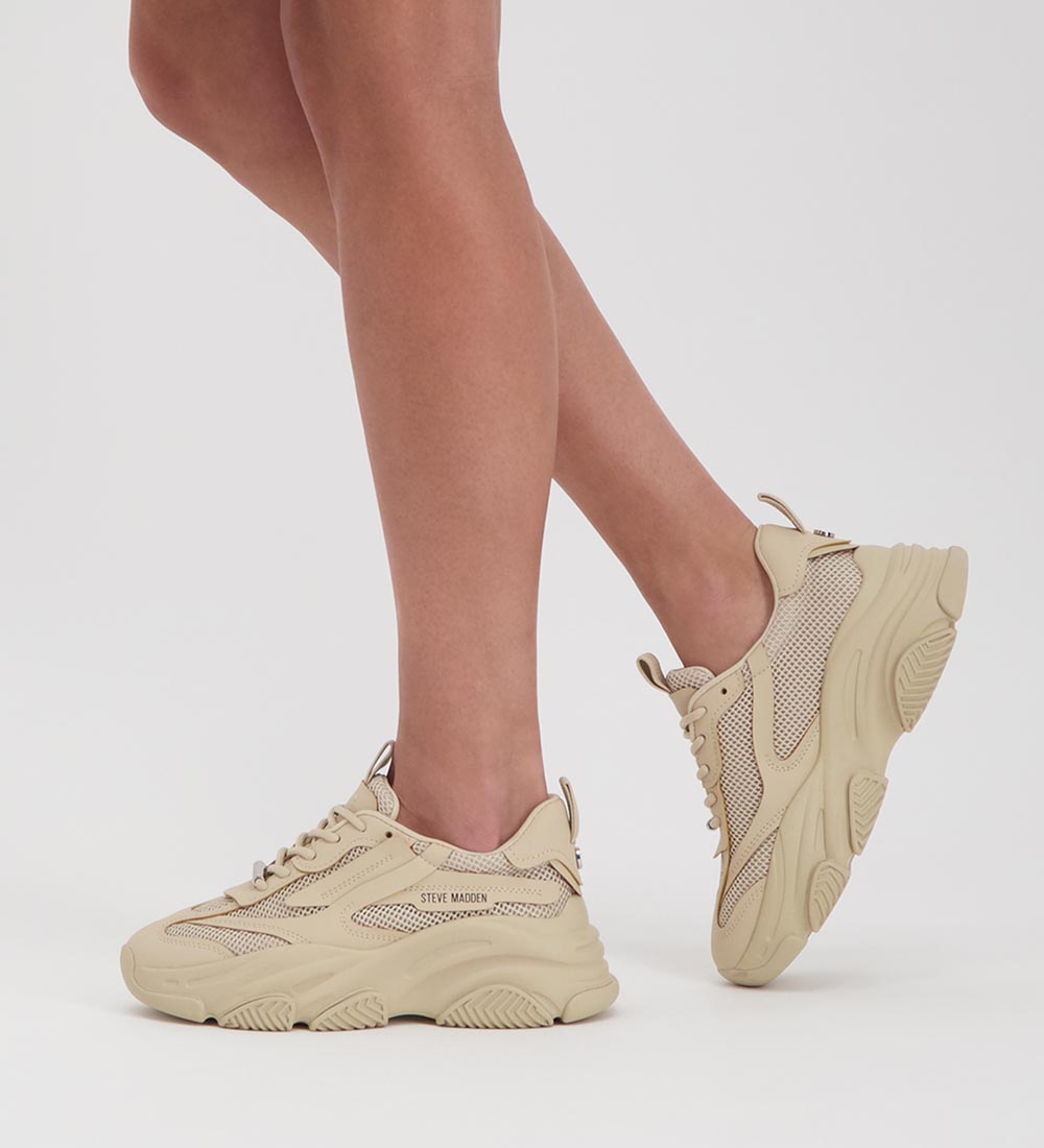 Steve Madden Sneakers - Possession - Greige » Fragtfri i DK Steve Madden Sneakers - Possession - Greige » Fragtfri i DK